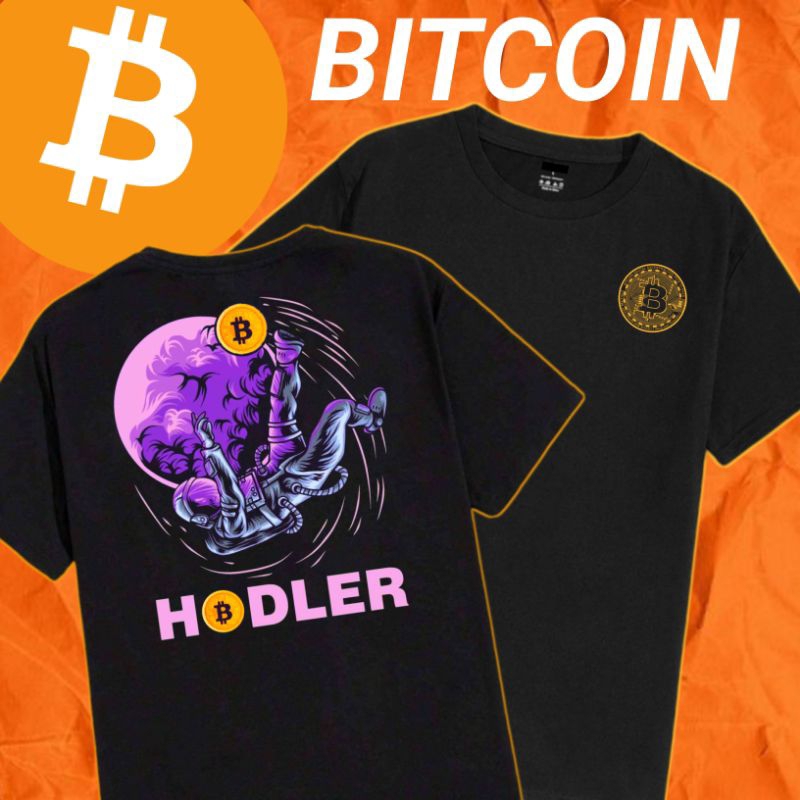 Jual KAOS BITCOIN CRYPTO HODLER / TRADER CRYPTOCURRENCY / COTTON COMBED ...