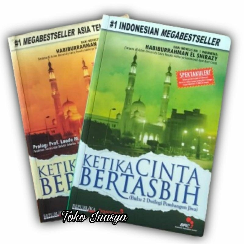 Jual NOVEL KETIKA CINTA BERTASBIH (BY HABIBURRAHMAN EL SHIRAZY) FULLSET ...