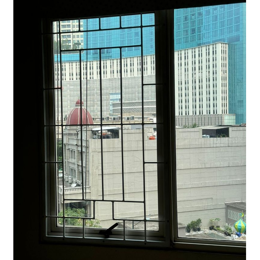 Jual Custom Teralis Jendela Apartmen/ Tralis Pengaman Apartemen Untuk ...