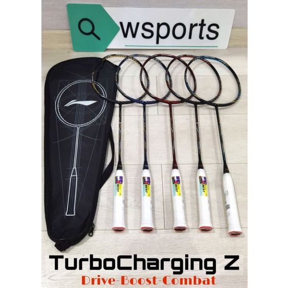 Jual KODE S27R Raket Badminton LiNing Turbo Charging TurboCharging Z ...