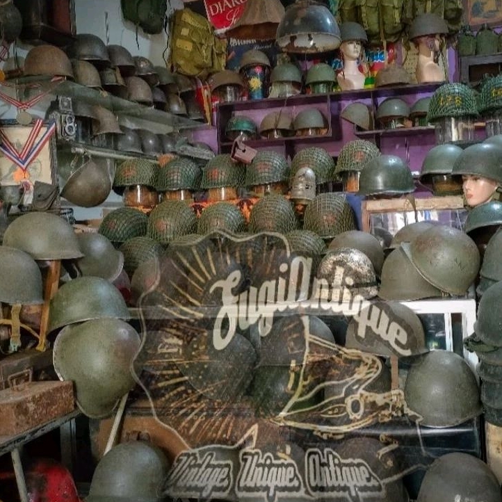 Jual Helm Pahlawan Kemerdekaan Indonesia // Helm Baja //Helm Veteran ...