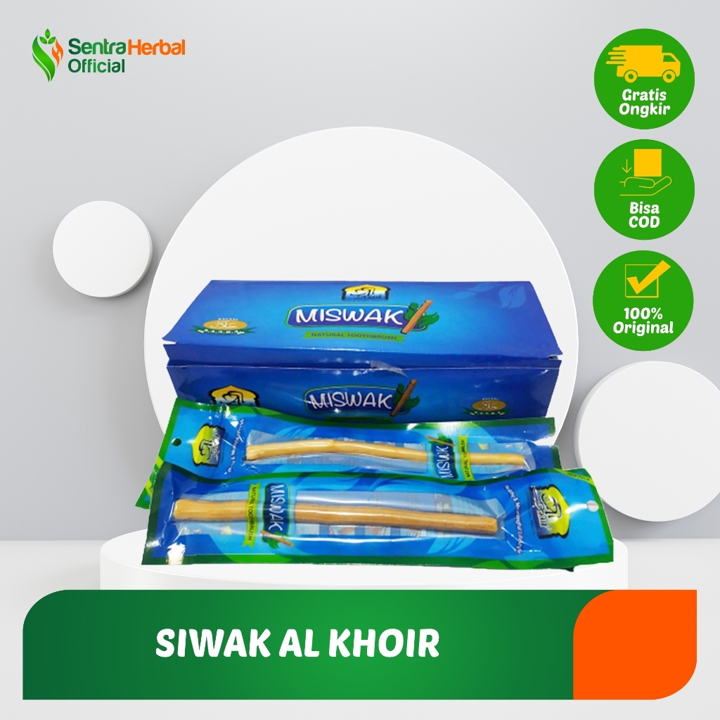 Jual Siwak Al Khoir / Melawan Kerusakan pada Gigi / Miswak Al Khair ...