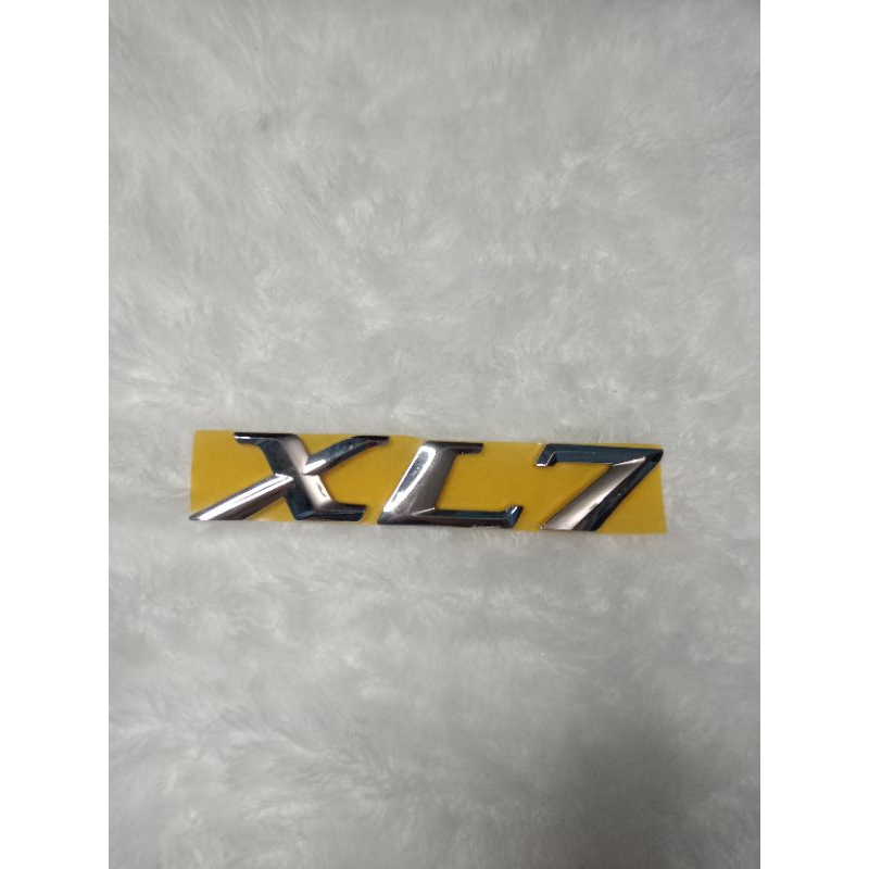 Jual Emblem tulisan XL7 original Emblem tulisan suzuki XL7 | Shopee ...