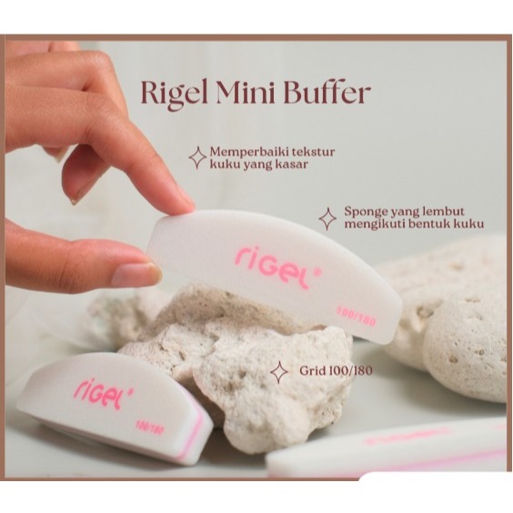 Jual RIGEL MINI BUFFER WHITE 100/180 | Shopee Indonesia