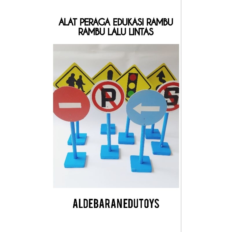 Jual ALAT PERAGA RAMBU RAMBU LALU LINTAS | Shopee Indonesia