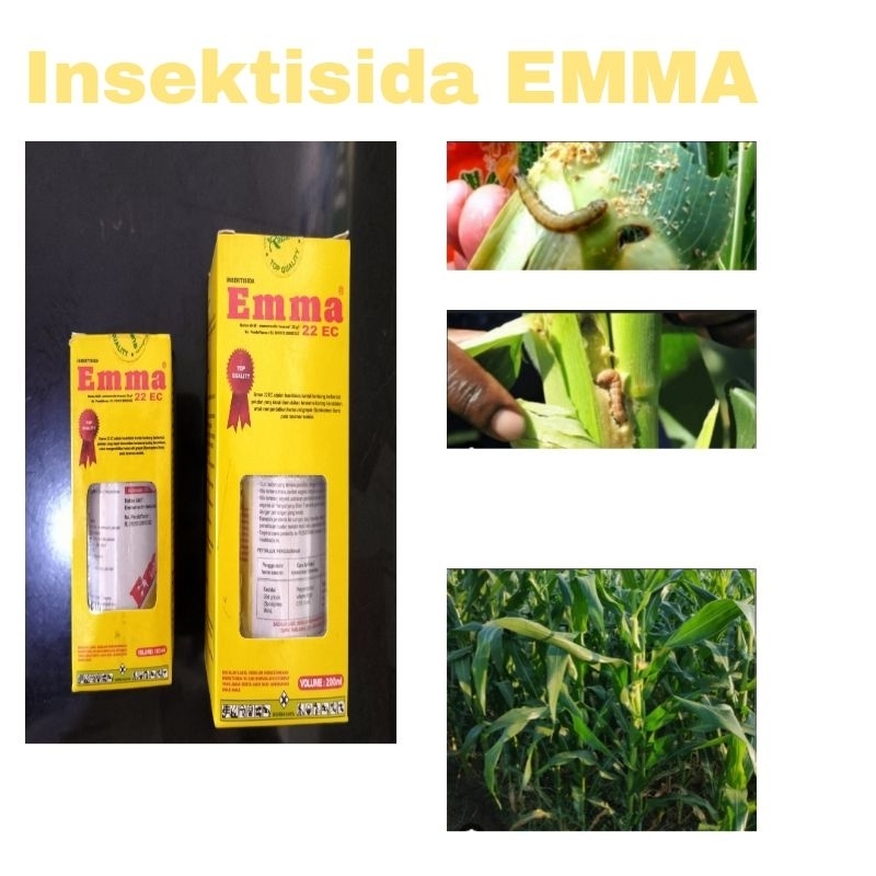 Jual Insektisida EMMA 22EC Racun Hama ulat Kemasan 200 ML | Shopee ...