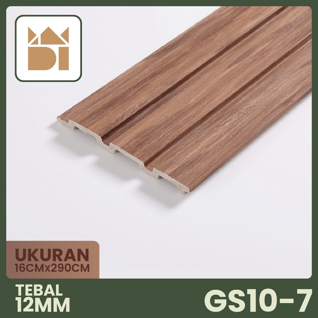 Jual WOOD PANEL 3D KODE GS-10 | WALL PANEL WPC TEBAL 12 MM LEBAR 16 CM ...