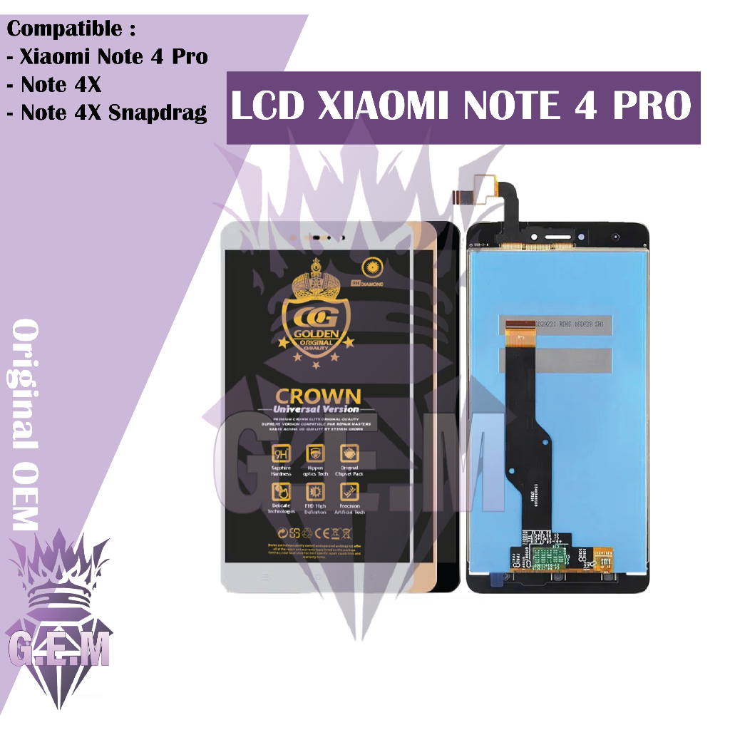 Jual LCD TOUCHSCREEN XIAOMI REDMI NOTE 4 / NOTE 4X SNAPDRAGON / NOTE 4 ...