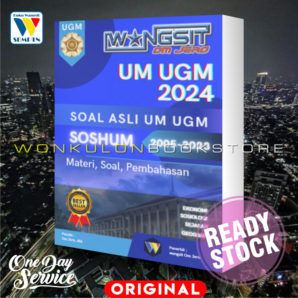 Jual Buku UTUL UM UGM SOSHUM 2024 / UTUL UM UGM SOSHUM / Buku Wangsit ... Jual Buku UTUL UM UGM SOSHUM 2024 / UTUL UM UGM SOSHUM / Buku Wangsit ...