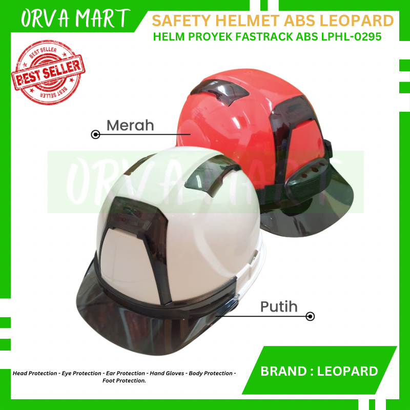 Jual Helm Insinyur Leopard LPHL 0295 Helm Proyek Safety Leopard ...
