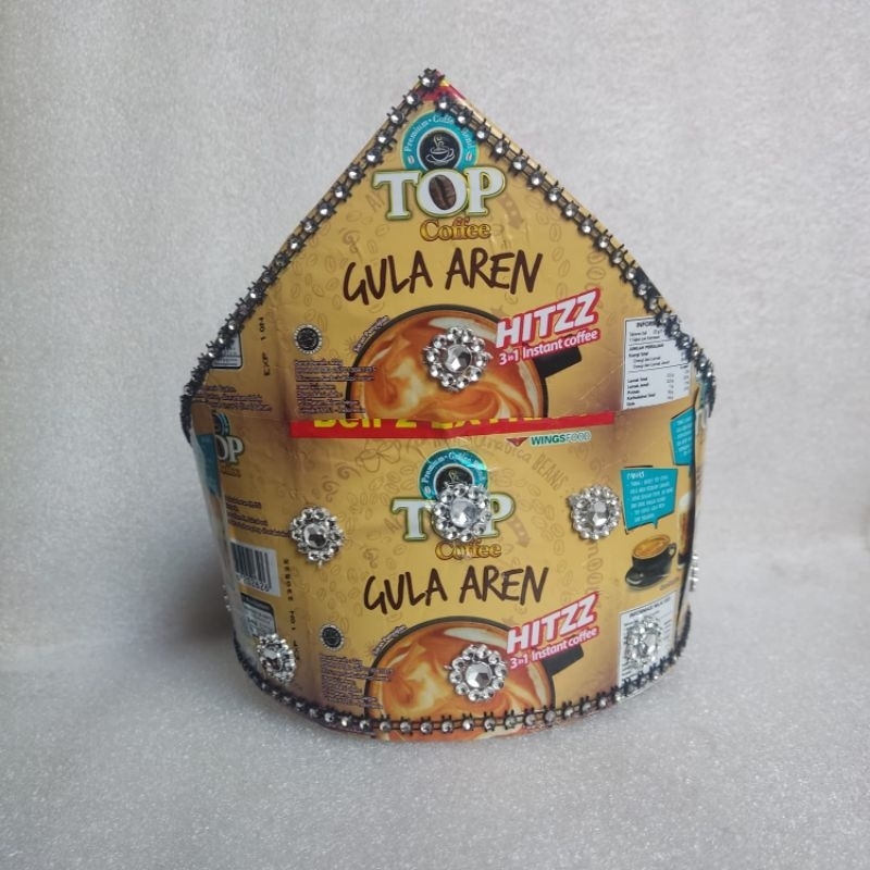 Jual Topi tari adat Aceh laki-laki daur ulang sachet | Shopee Indonesia