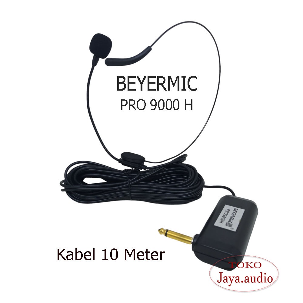 Jual BEYERMIC PRO 9000H Mikrofon Bando / Headset Mik Imam Sholat Mic ...