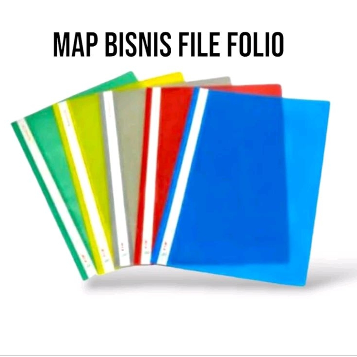 Jual Map bisnis folio / bisnis file plastik F4 ( 12 pcs) | Shopee Indonesia