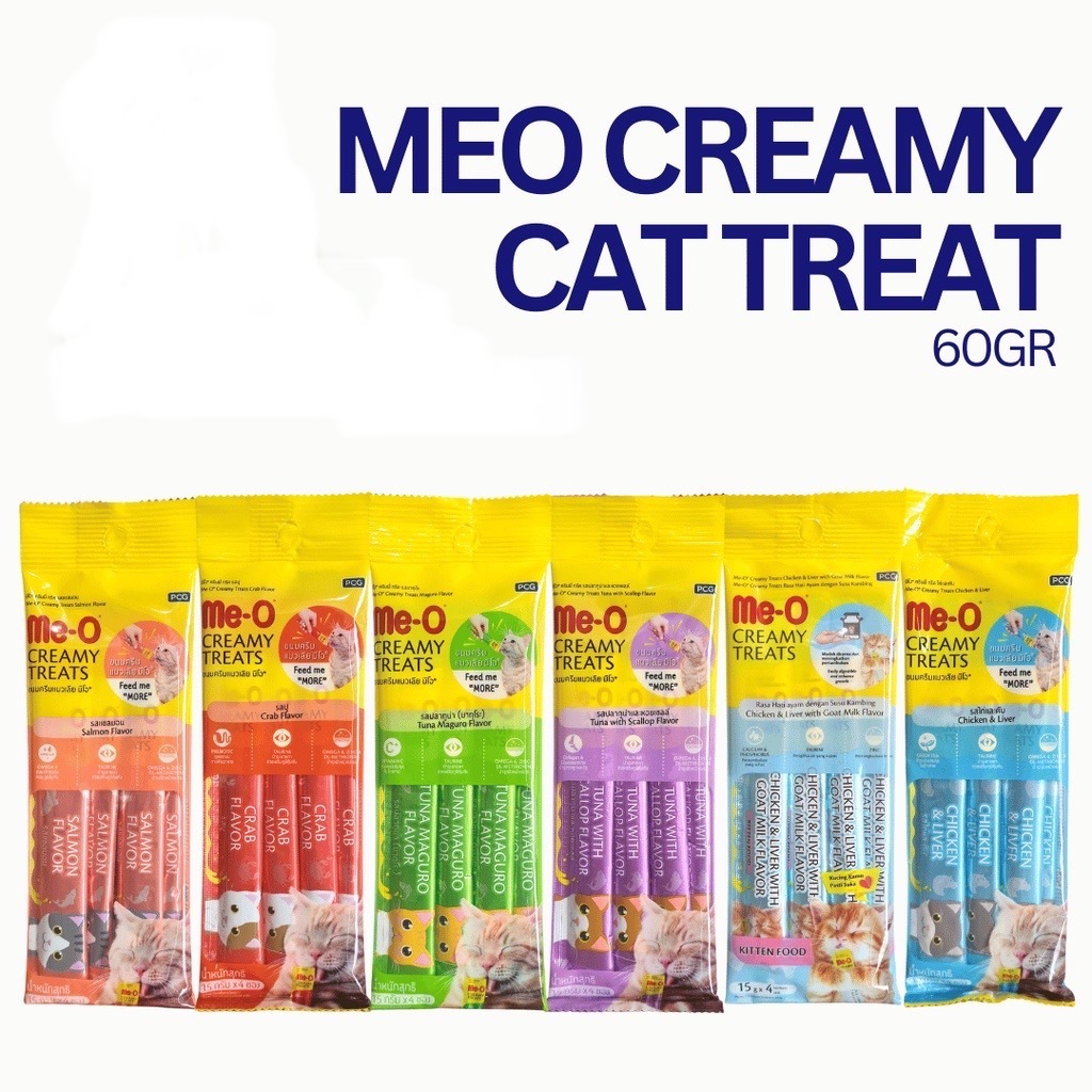 Jual Meo Creamy Treats Pack (Isi 4 Biji) | Shopee Indonesia