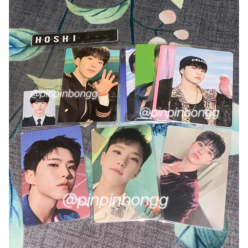 Jual photocard official seventeen hoshi pilot set bundle | Shopee Indonesia