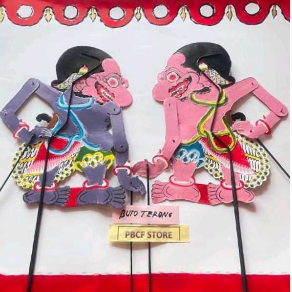 Jual WAYANG BUTO TERONG BAHAN KERTAS DUPLEK TEBAL | Shopee Indonesia