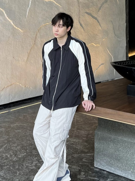 Jual HANMU - Divided Track Jacket | Shopee Indonesia