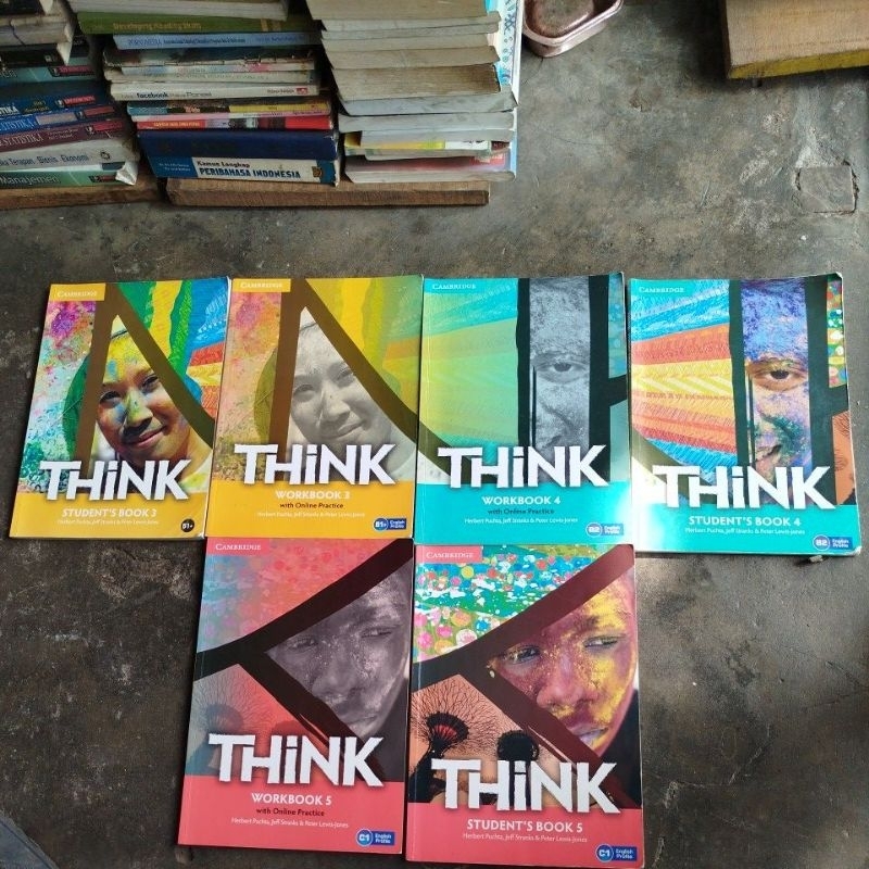 Jual Baru THINK Cambridge workbook 3,4,5dan student's book 3,4,5 ...