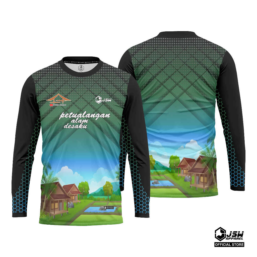 Jual JSW APPAREL - Jersey Petualangan Alam Desaku - Oneck Lengan ...