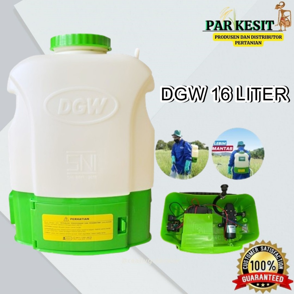Jual Tangki Sprayer Gendong Elektrik DGW 16 Liter- Upgrade version ...