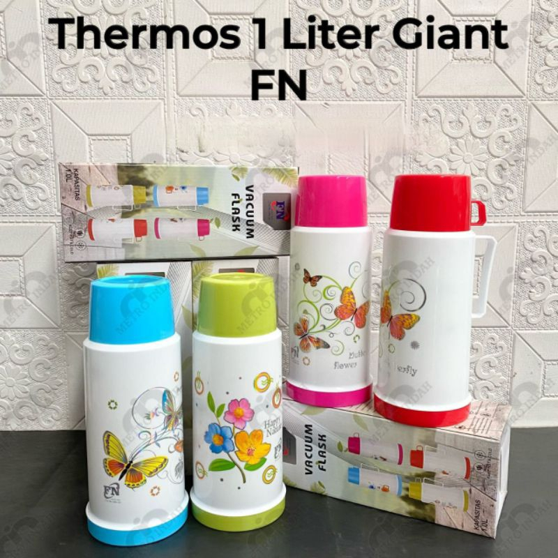 Jual Thermos Air Panas FN Flower/Kapasitas 0,45ML/0,75ML/1 L/2L ...