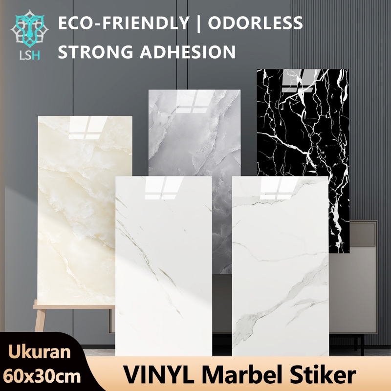 Jual Wallpaper dinding VINYL Marble 30 x 60 cm Lantai Vinyl Marbel ...