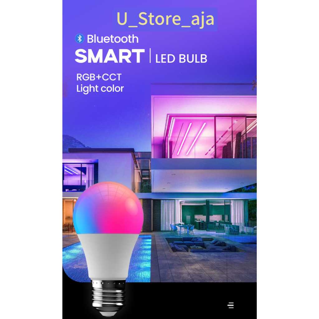 Jual Lampu Smart LED APP Bohlam RGB 10W Han River | Shopee Indonesia