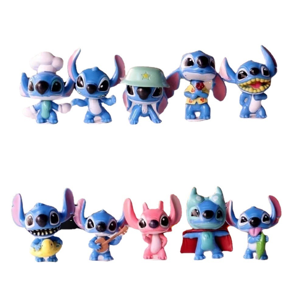 Jual Topper Stitch 10 Pc 5-6cm Figure Stitch Topper Kue Ulang Tahun New ...