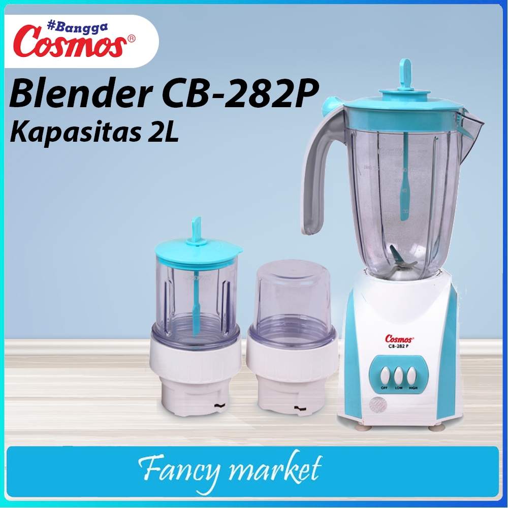Jual BLENDER COSMOS Cb-282p Blender Dgn Kapasitas 2 Liter - Body Mika | Shopee Indonesia