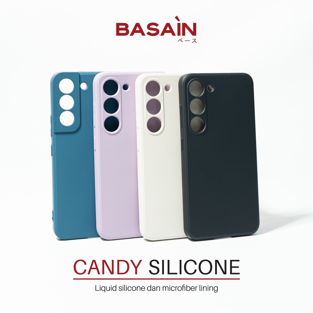 Jual BASAIN Casing Samsung S24|Plus|Ultra Candy Silicone Case | Shopee ...