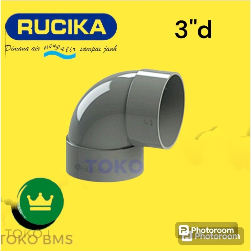 Jual Rucika knie/Elbow 3"d (RUCIKA) keni 3" | Shopee Indonesia