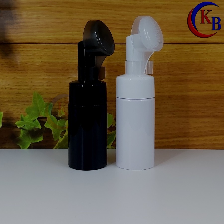 Jual BOTOL FOAMER WITH BRUSH 100 ML / BOTOL PET 100ML / BOTOL SABUN ...