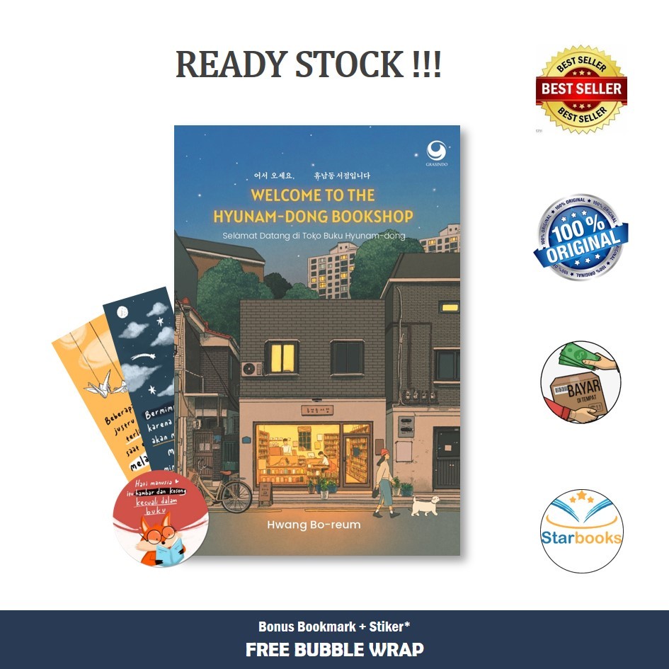 Jual Grasindo - Buku Selamat Datang Di Toko Buku Hyunam Dong (Novel ... Jual Grasindo - Buku Selamat Datang Di Toko Buku Hyunam Dong (Novel ...