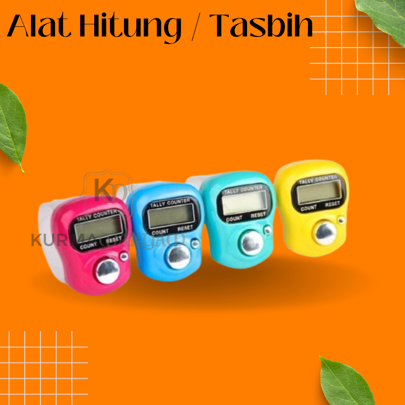 Jual Alat Hitung Digital Led || Tasbih Jari || Counter Tally || Tasbeh ...