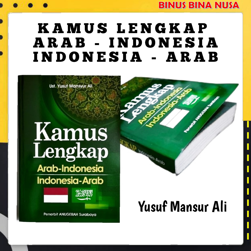 Jual Kamus Bahasa Arab Indonesia - Indonesia Arab | Shopee Indonesia