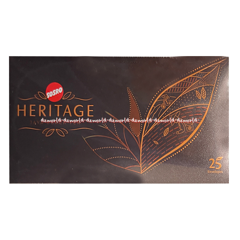 Jual Sosro Heritage 25envelopes Java Black Tea Teh Hitam Sosro Teh ...