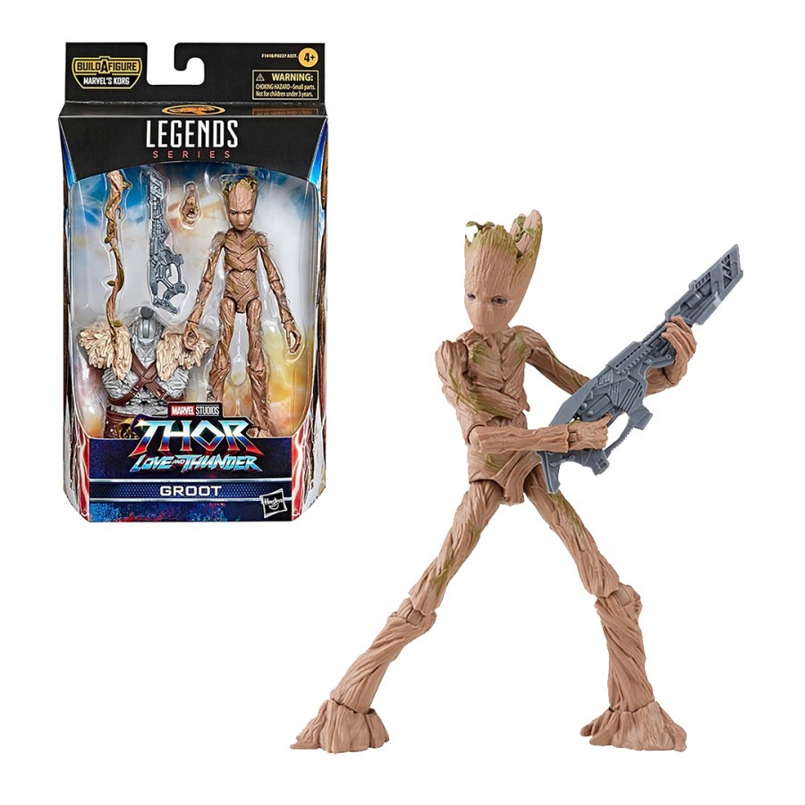 Jual Marvel Legends Series Thor: Love and Thunder Groot Action Figure 6 ...