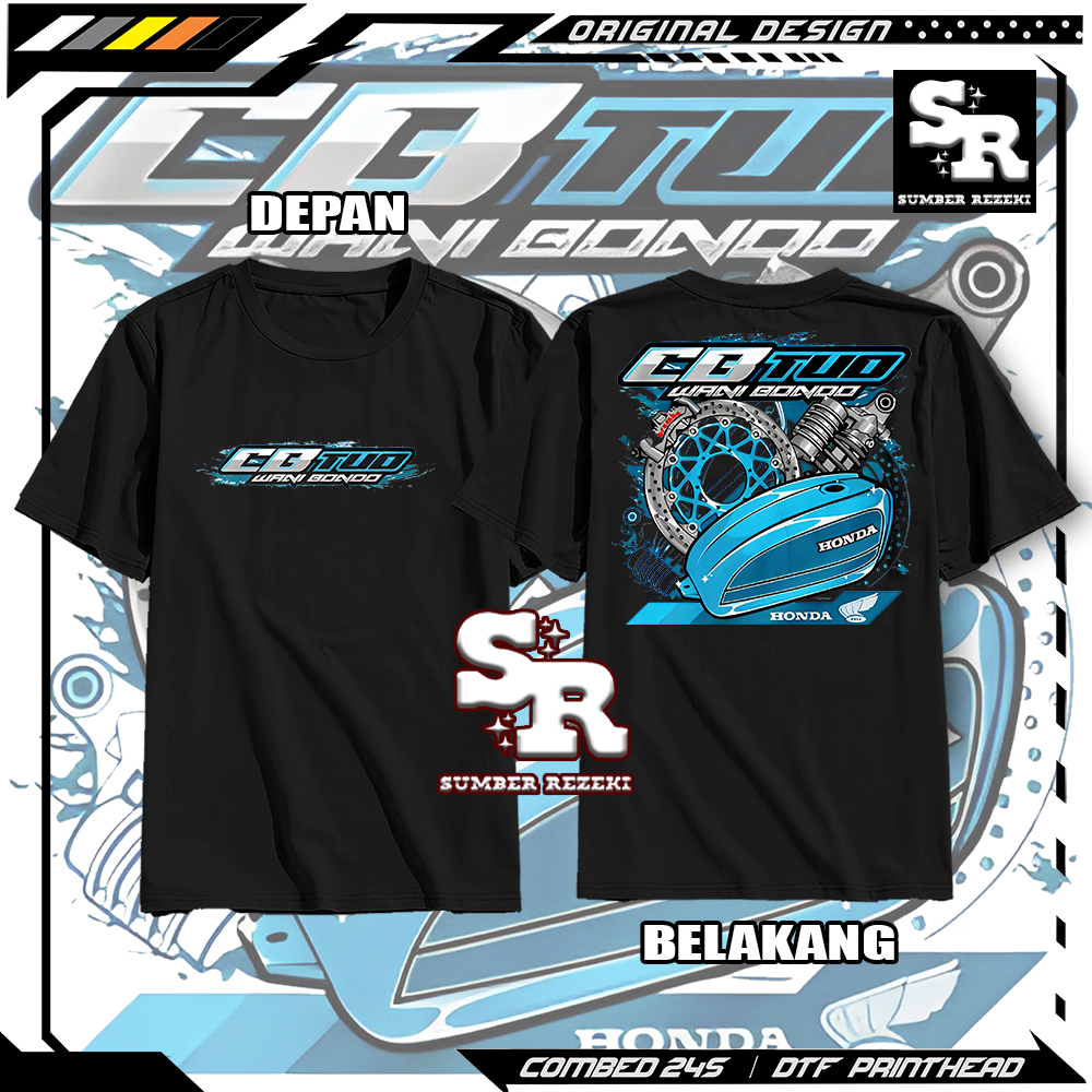 Jual Kaos CB Tuo Wani Bondo Kaos Honda CB Kaos CB TERBARU Kaos Oblong ...