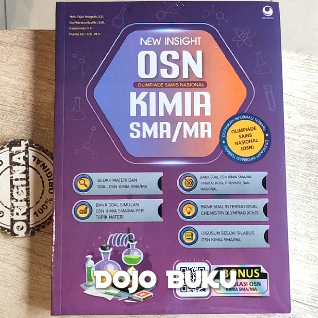 Jual Buku New Insight Olimpiade Sains Nasional (OSN) Kimia SMA/MA by Moh. Fajar Anugrah, S.Si ...