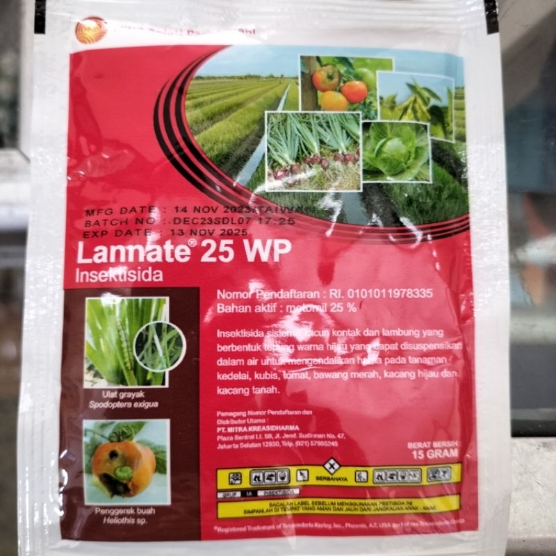 Jual INSEKTISIDA LANNATE 25 WP | Shopee Indonesia