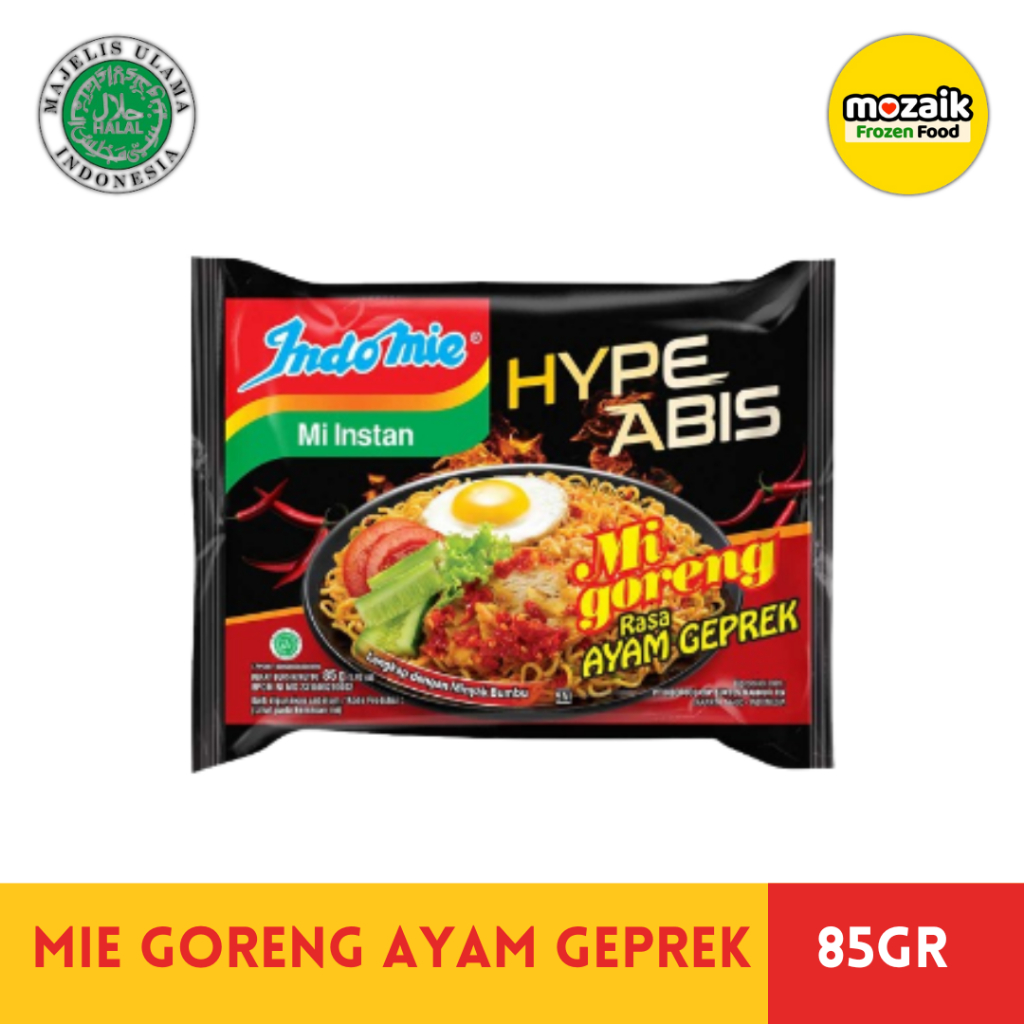 Jual Indomie Mie Goreng Rasa Ayam Geprek Frozen Mart Frozen Food ...