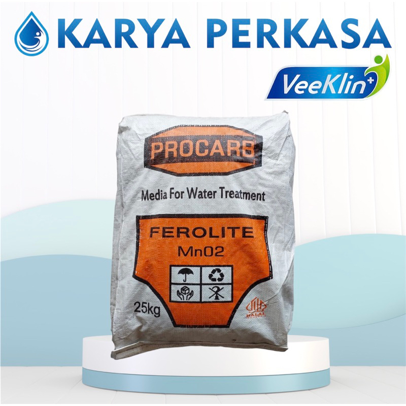 Jual Pasir Aktif Ferrolite Greensand Procarb Media Filter Air Water ...