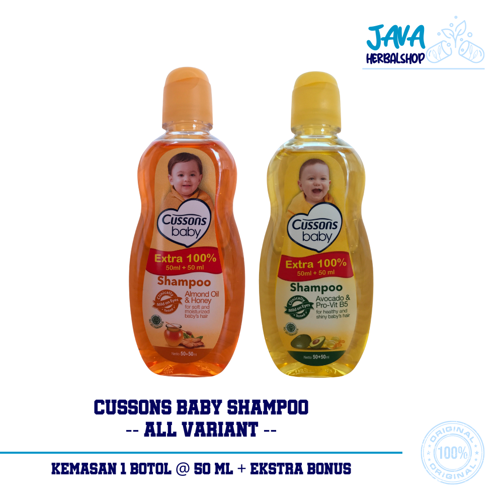 Jual CUSSONS BABY SHAMPOO BOTOL 50 ML ALL VARIANT | Shopee Indonesia