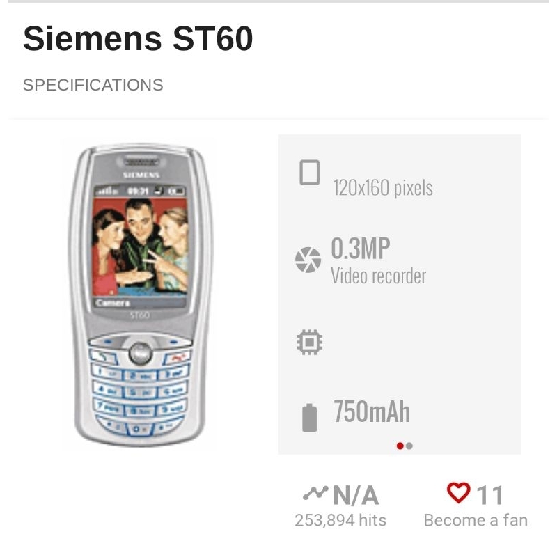 Jual SIEMENS ST60 HP JADUL LANGKA IMUT UNIK DAN MENARIK HP NOSTALGIA ...
