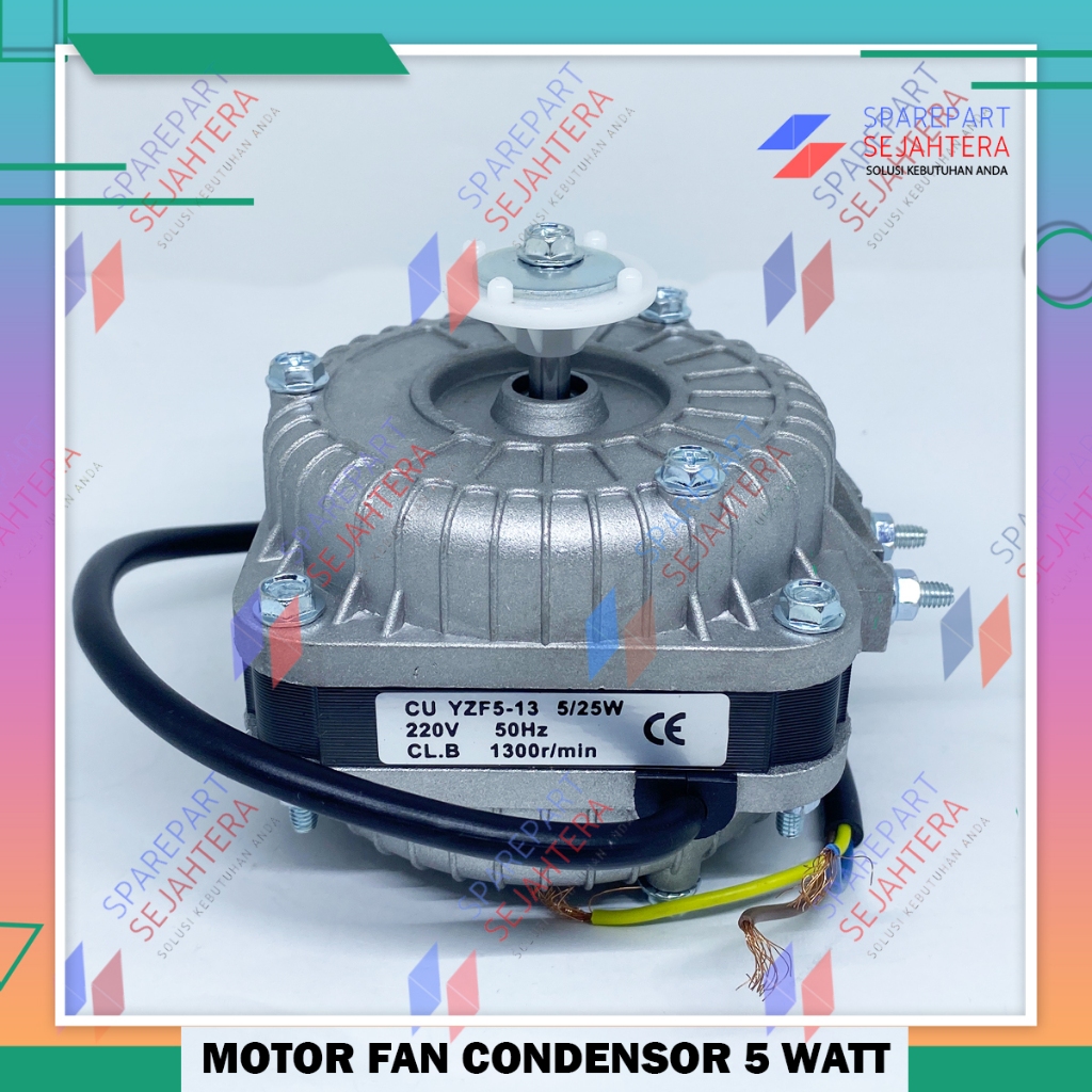 Jual DINAMO FAN KONDENSOR KULKAS 5 WATT PENDINGIN SHOWCASE COOLER ...