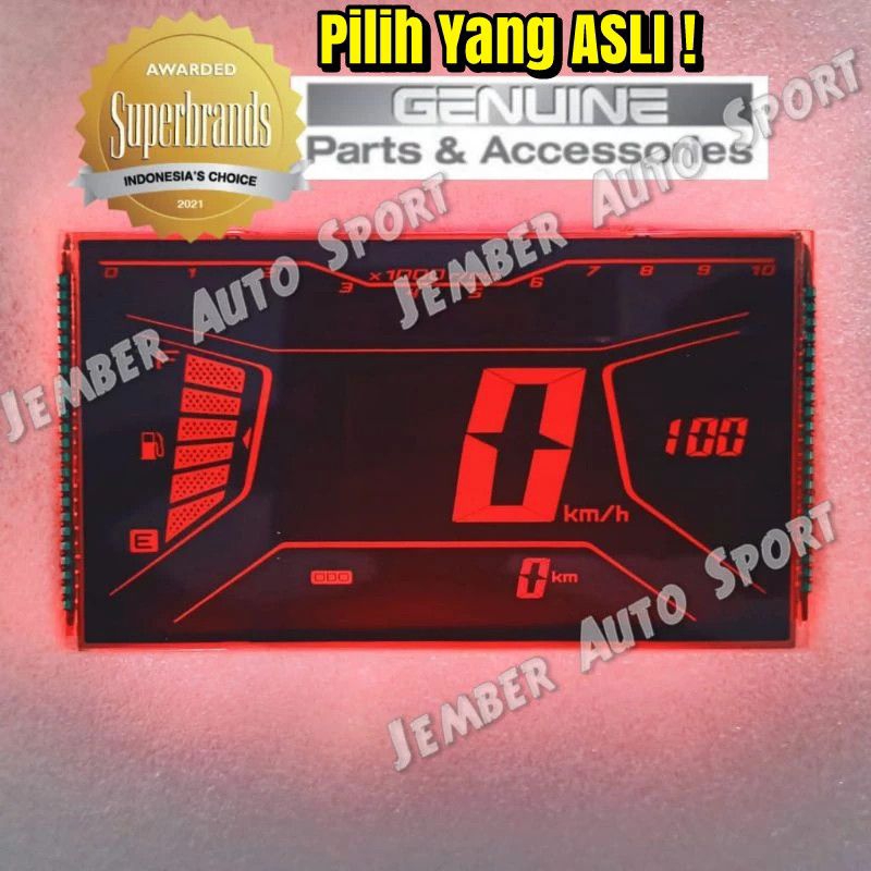 Jual LCD Aerox 155 Lexi Speedometer Digital Yamaha Cocok Semua tipe ...