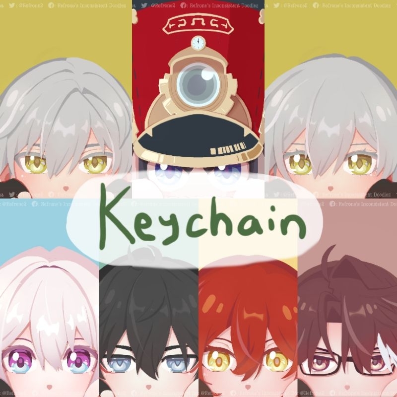 Jual Gantungan Kunci / Keychain Honkai: Star Rail (HSR), Ganci Akrilik ...