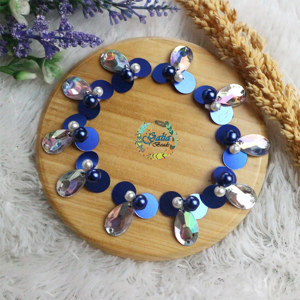 Jual PAYET BUNGA RANGKAI SEQUIN | Shopee Indonesia