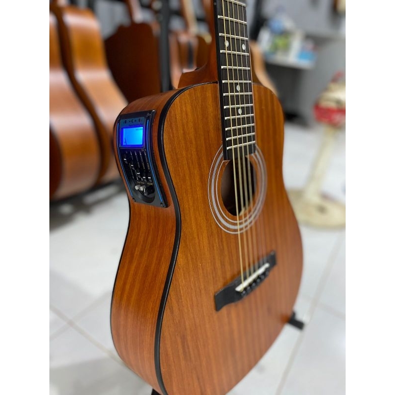 Jual gitar akustik Elektrik junior 3/4 martein & Go. tanam besi free packing kayu | Shopee Indonesia