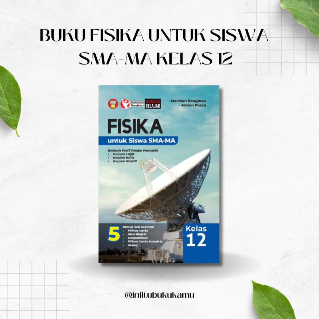 Jual BUKU FISIKA UNTUK SISWA SMA-MA KELAS 12 | Shopee Indonesia